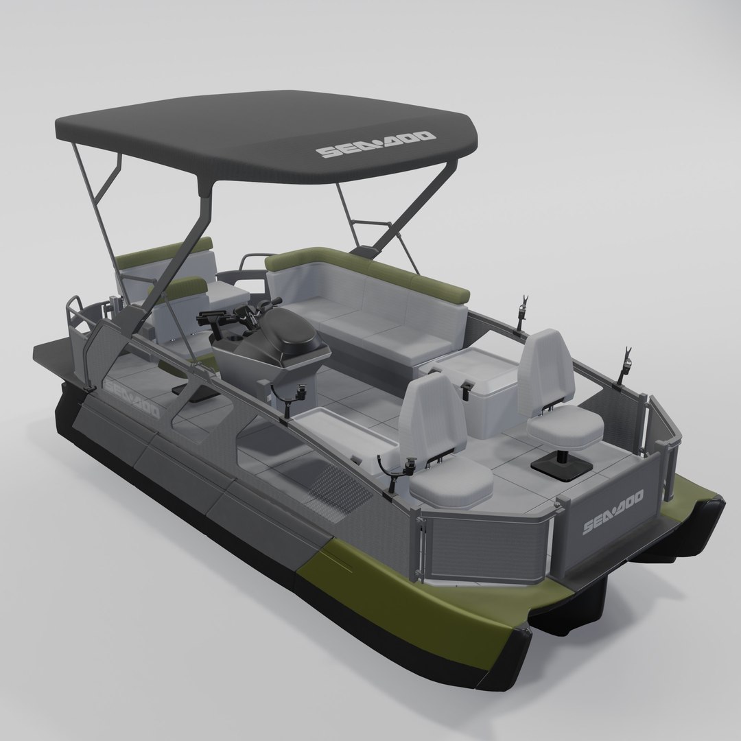3D Model Switch Fish Sea-Doo PBR 2025 Pontoon 3d Model - TurboSquid 2283149