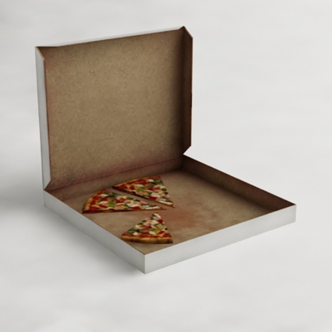 3d Pizzas Boxes