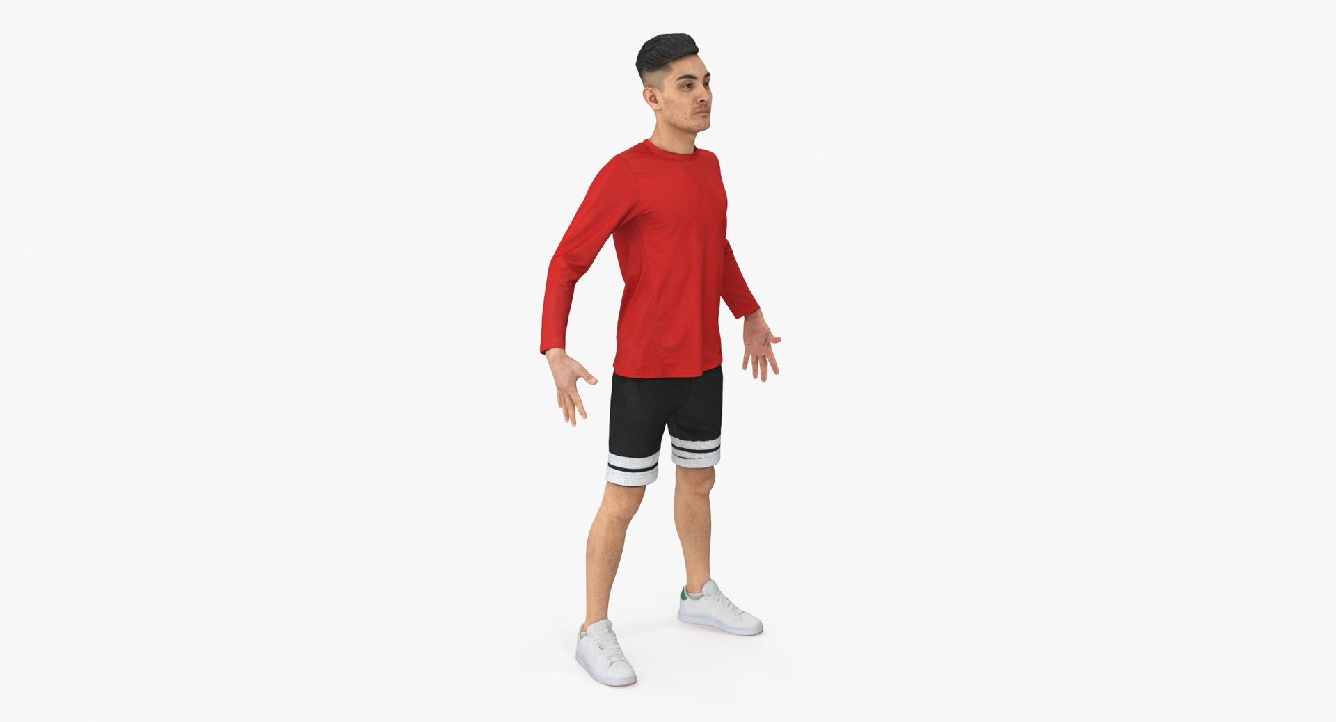 3D Roman Sport A Pose - TurboSquid 2031555