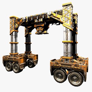 Download 3D Gantry Crane Unity Models - TurboSquid