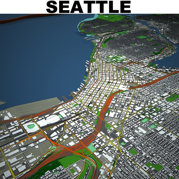 3D Seattle Models | TurboSquid