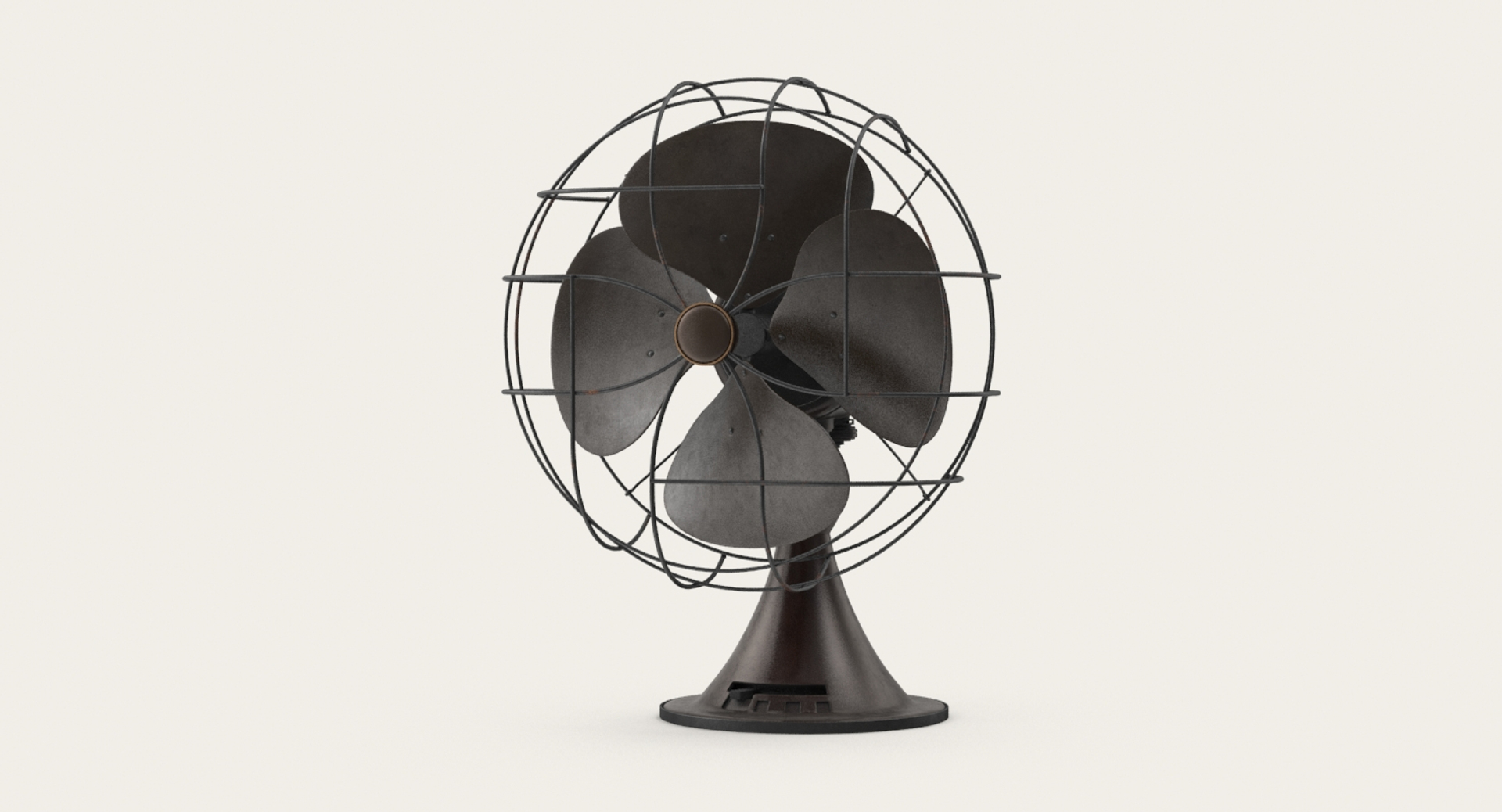 3d Desk Fan Model