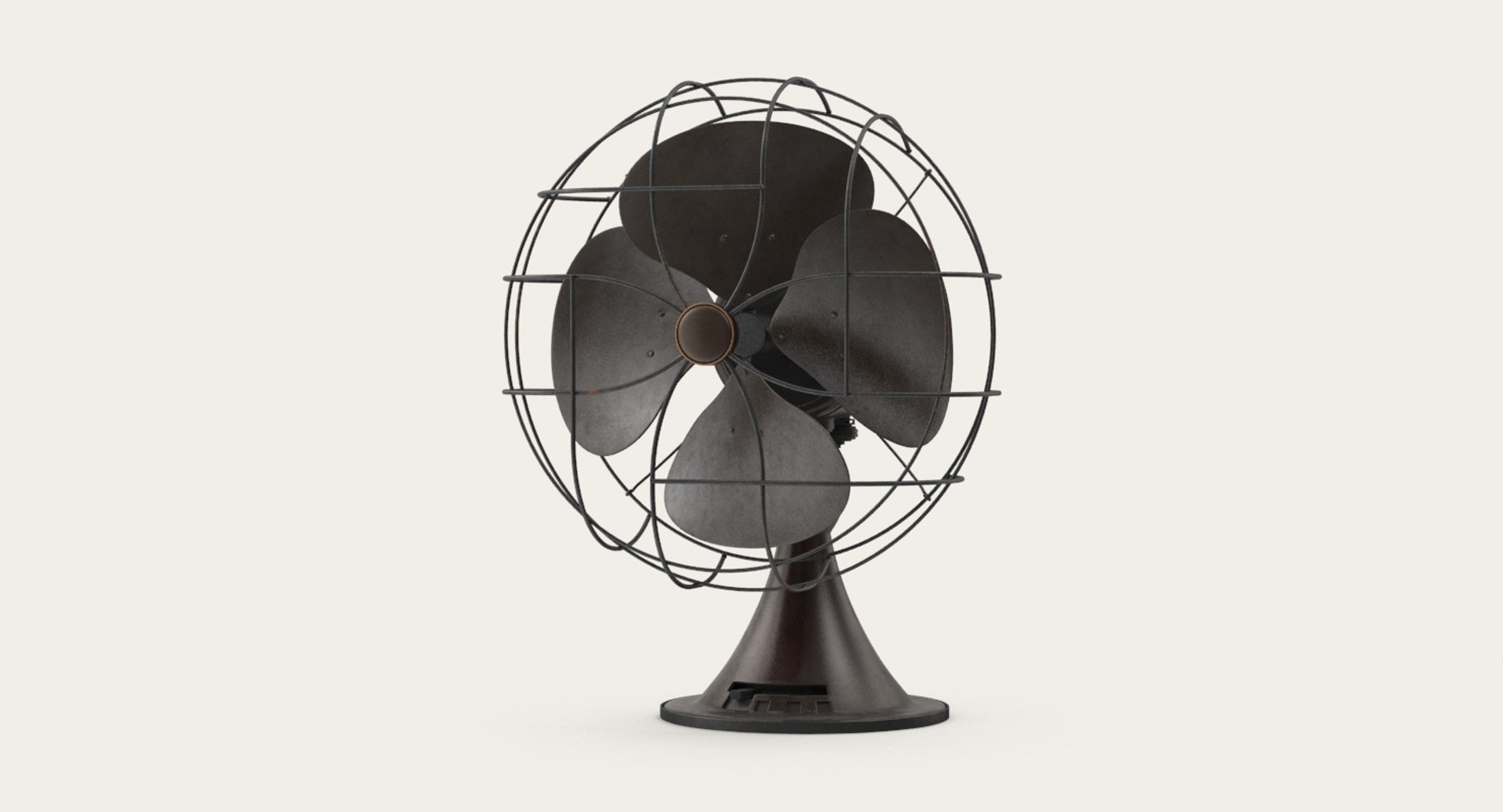 3d Desk Fan Model