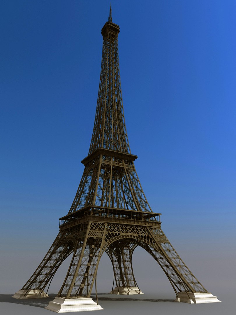 Lightwave Eiffel Tower