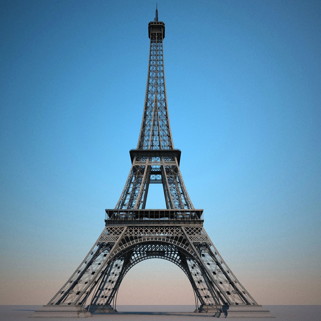 Lightwave Eiffel Tower
