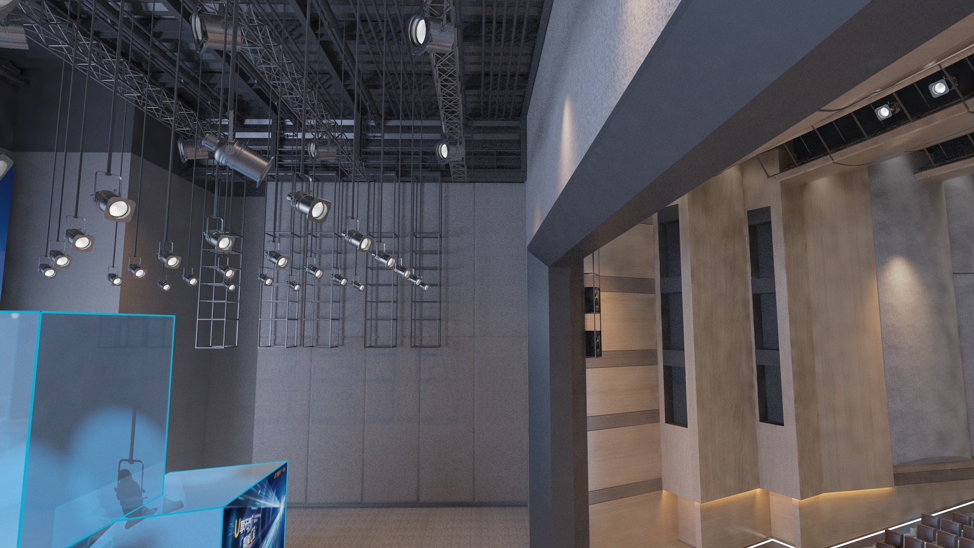 Theater Interior Auditorium Model - TurboSquid 1698689