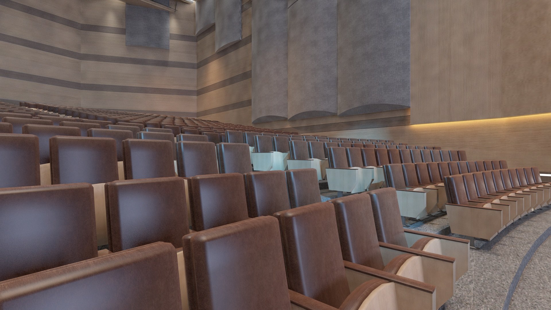 Theater Interior Auditorium Model - TurboSquid 1698689