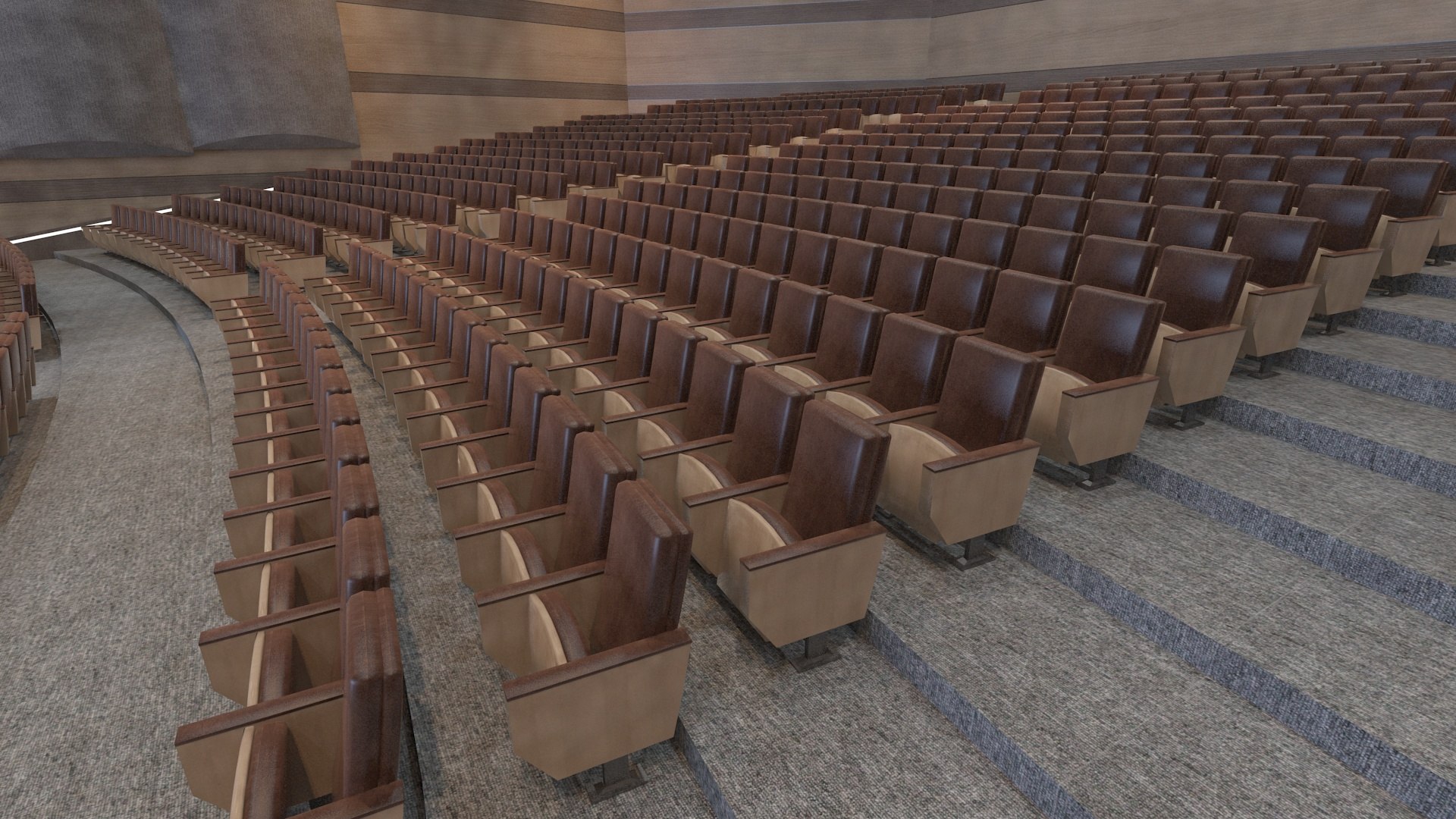 Theater Interior Auditorium Model - TurboSquid 1698689