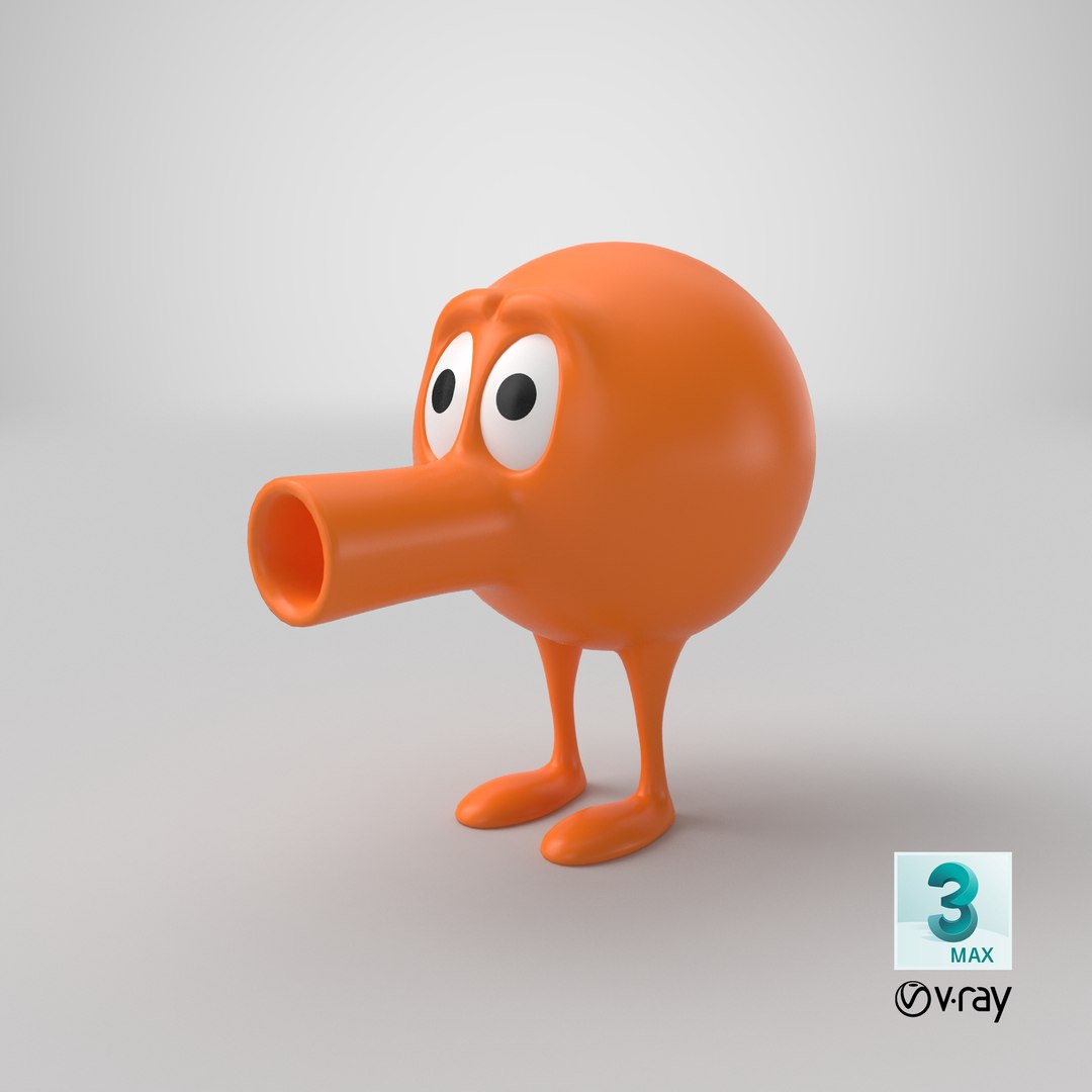 3d Model Qbert