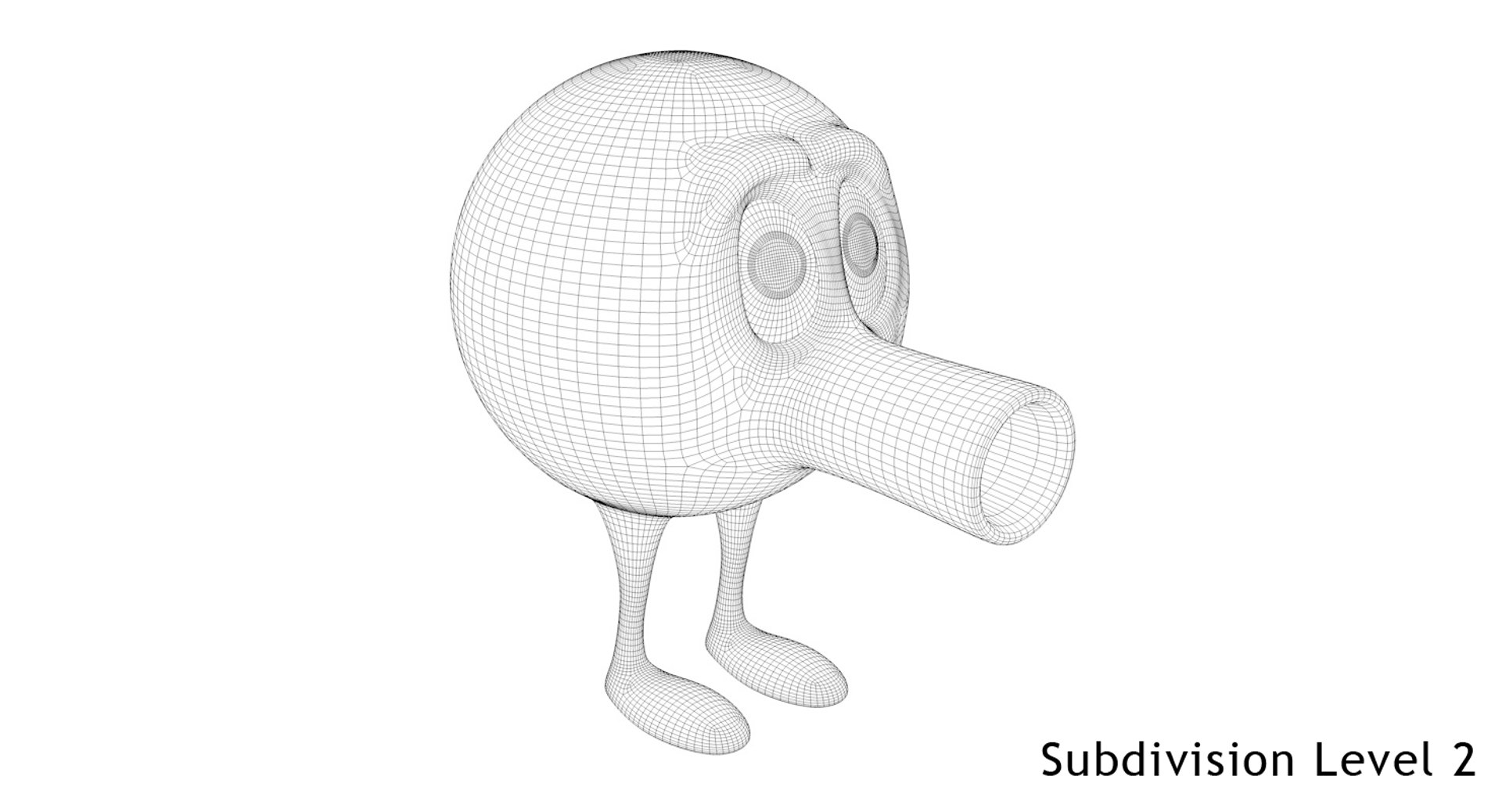 3d Model Qbert