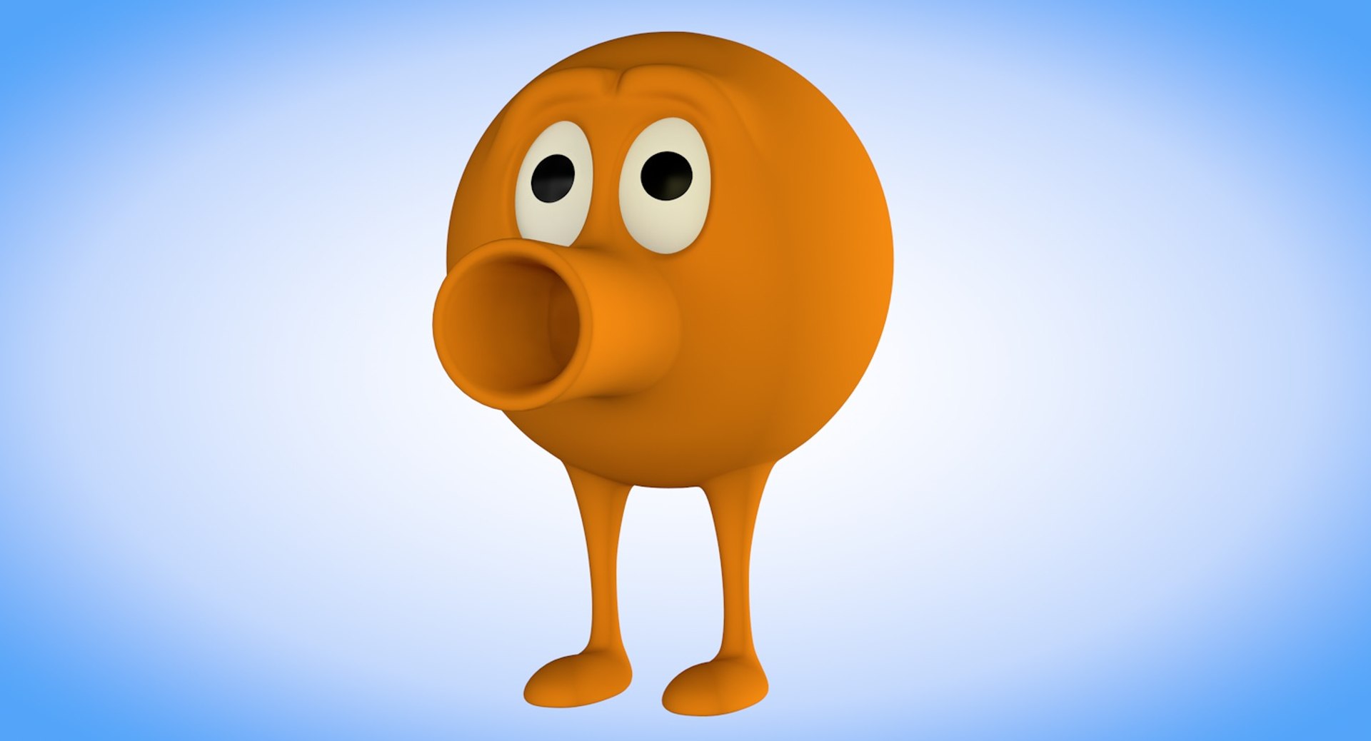 3d Model Qbert