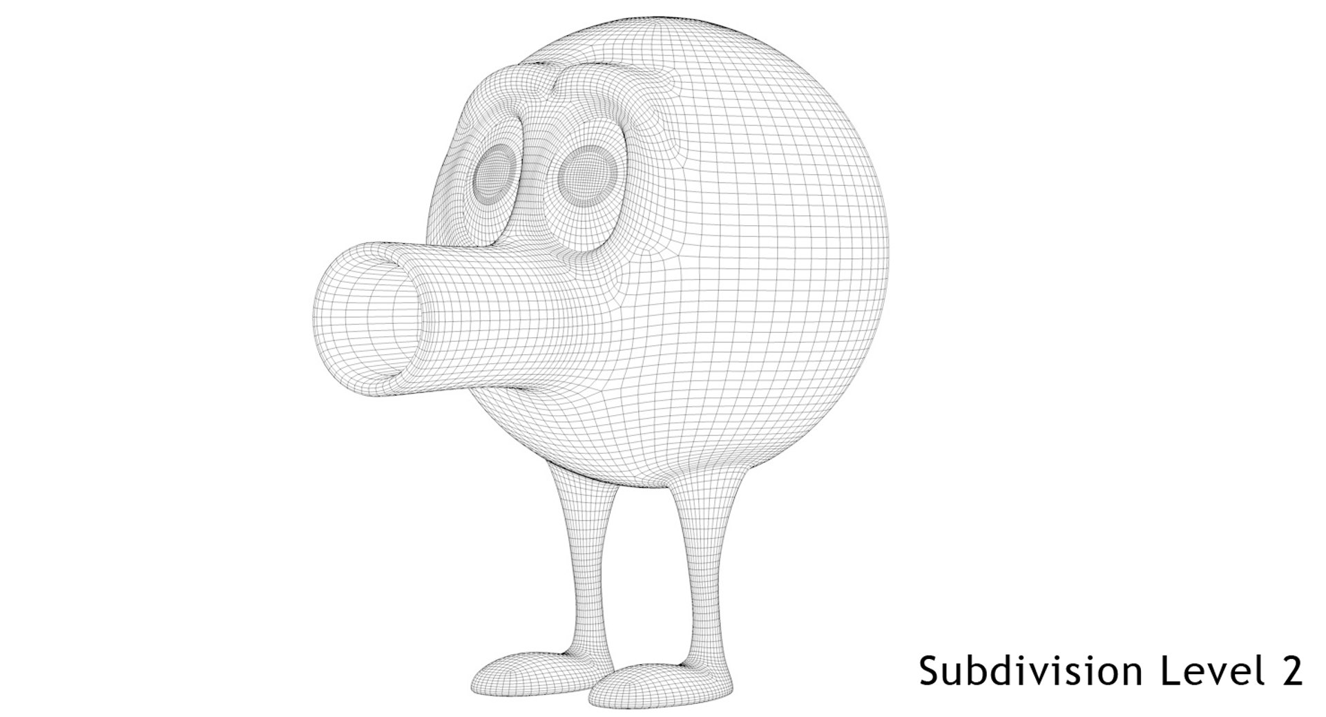 3d Model Qbert