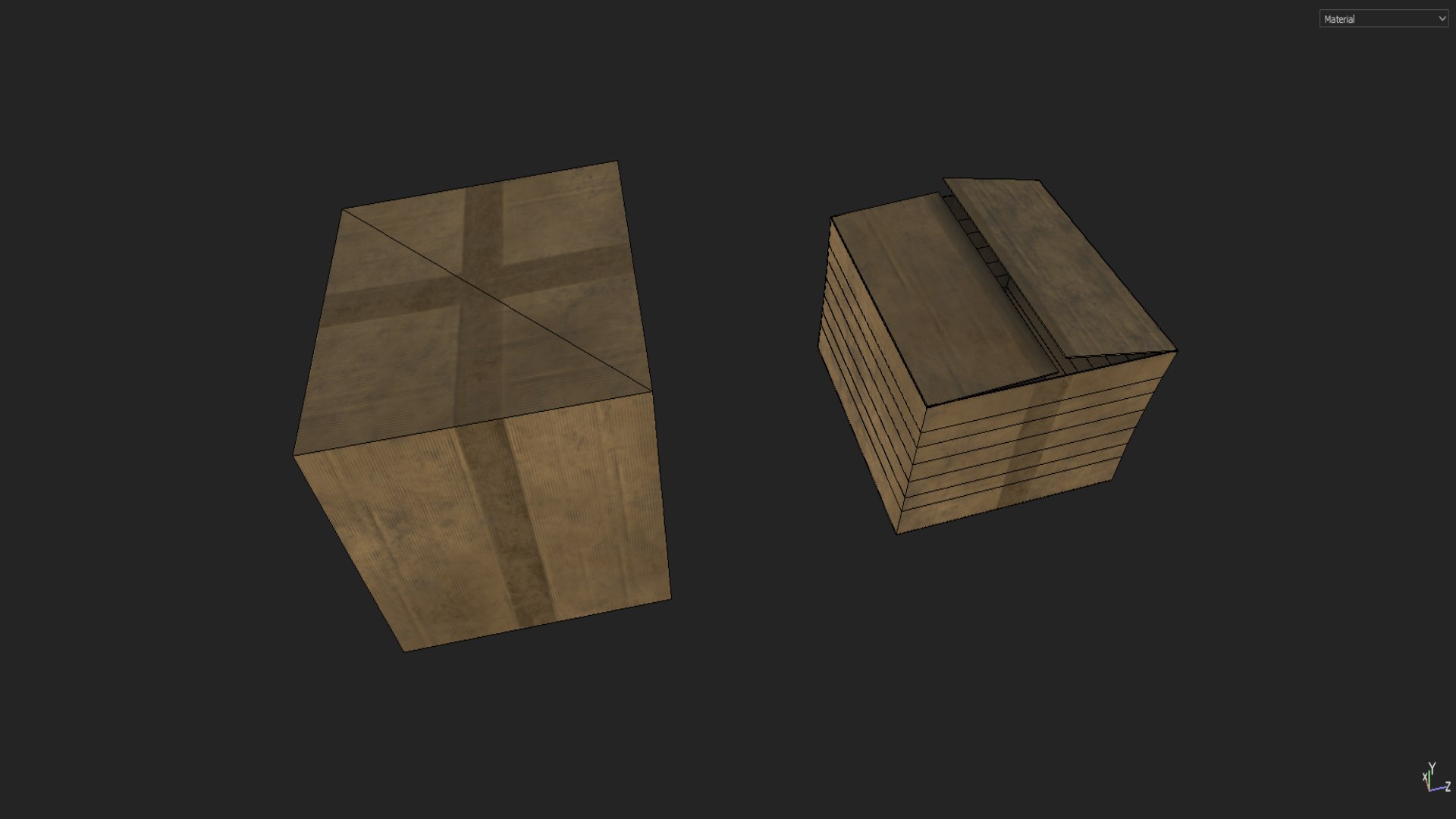 Cardboxes Pack 2 3D Model - TurboSquid 2100323