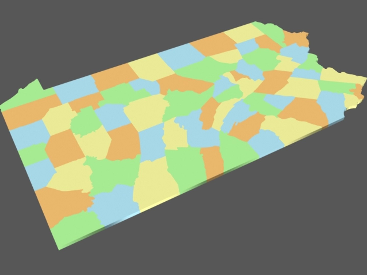 Pa Maps County 3d Lwo