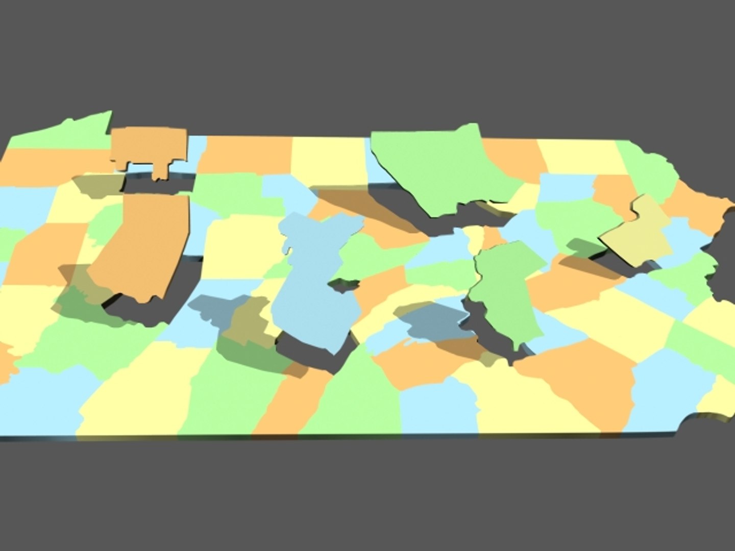 Pa Maps County 3d Lwo