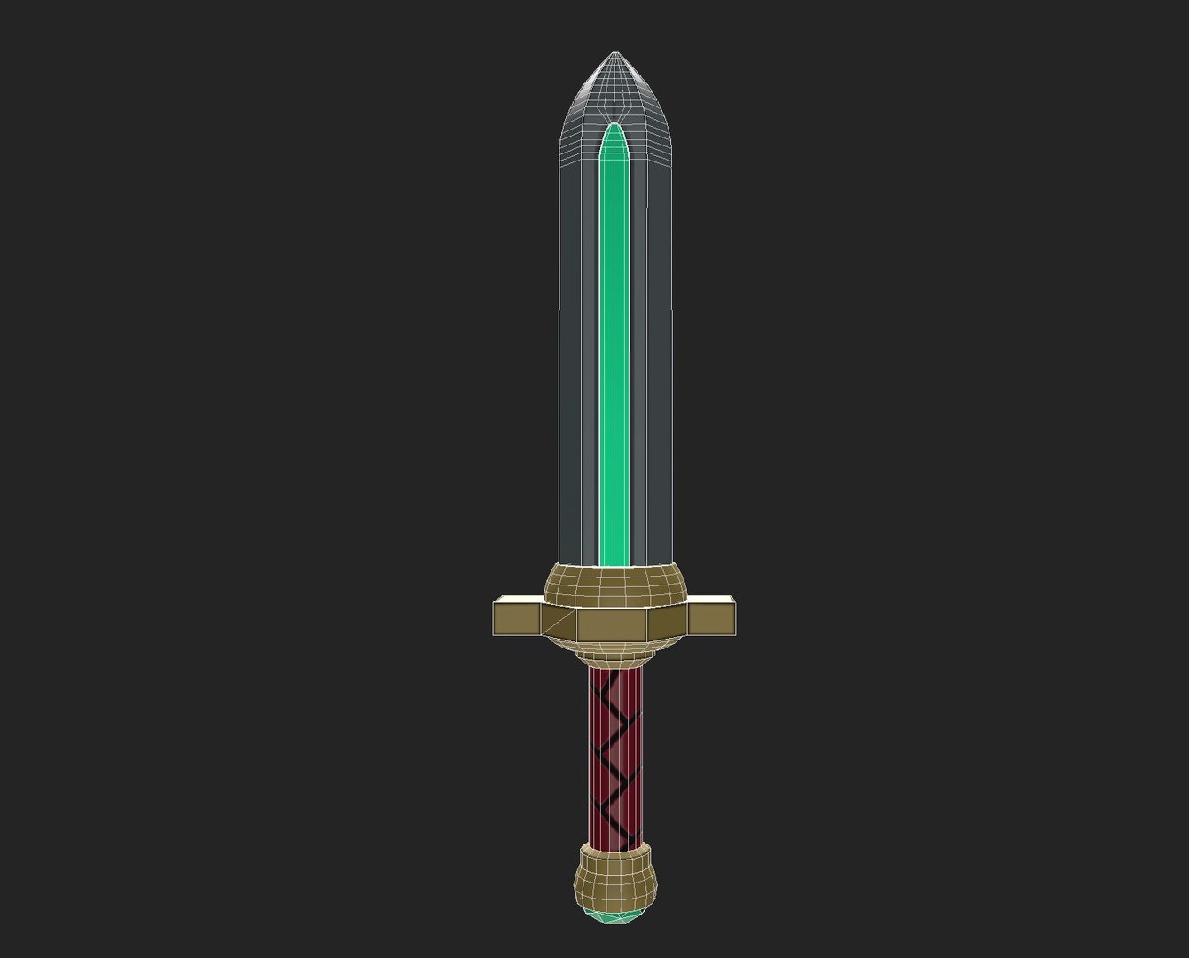 Stylized Sword 3D Model - TurboSquid 2162581