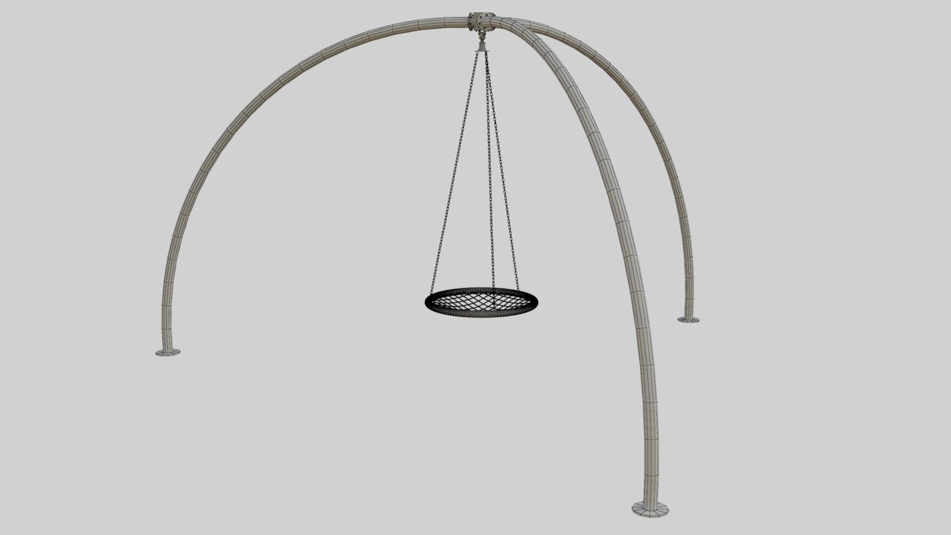 Playground Portal Swing - 03 3D model - TurboSquid 2020152