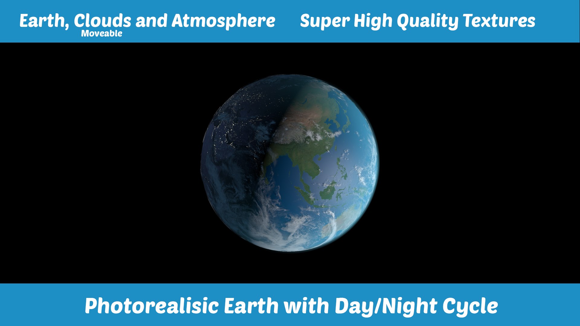 3d Earth Realistic Photorealistic Model