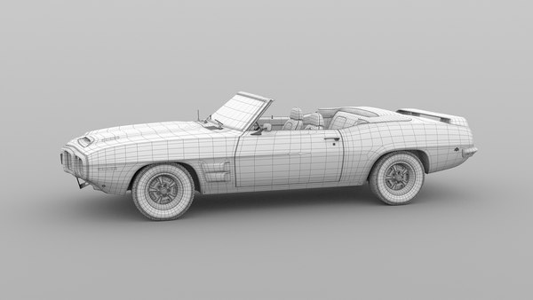 3D 1969 pontiac firebird trans model - TurboSquid 1652363