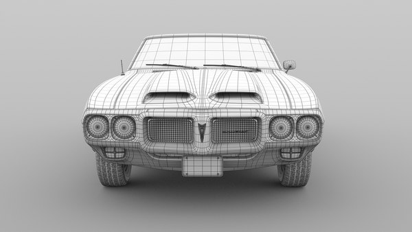 3D 1969 pontiac firebird trans model - TurboSquid 1652363