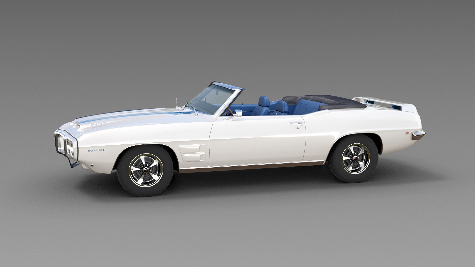 3D 1969 Pontiac Firebird Trans Model - TurboSquid 1652363