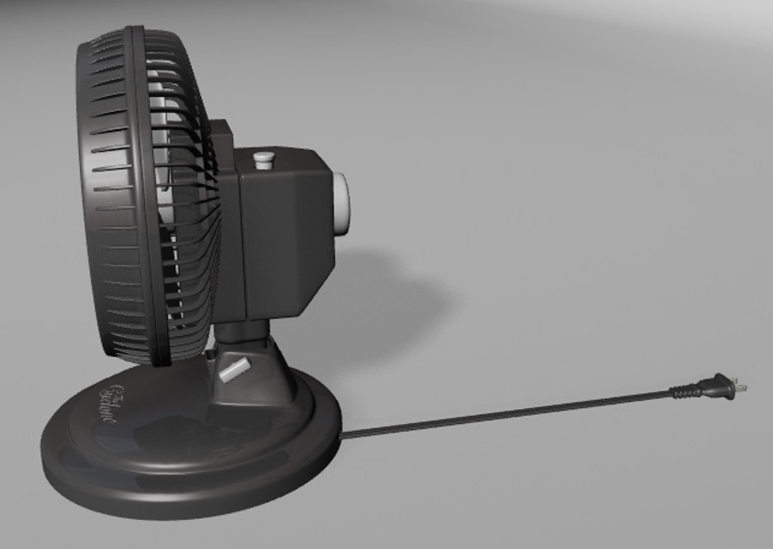 3d Electric Fan Model