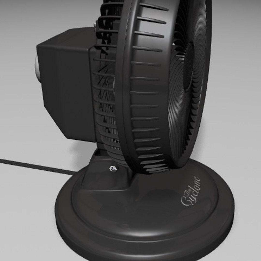 3d Electric Fan Model