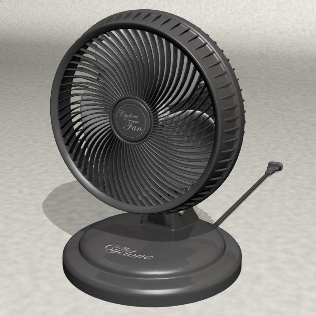 3d Electric Fan Model