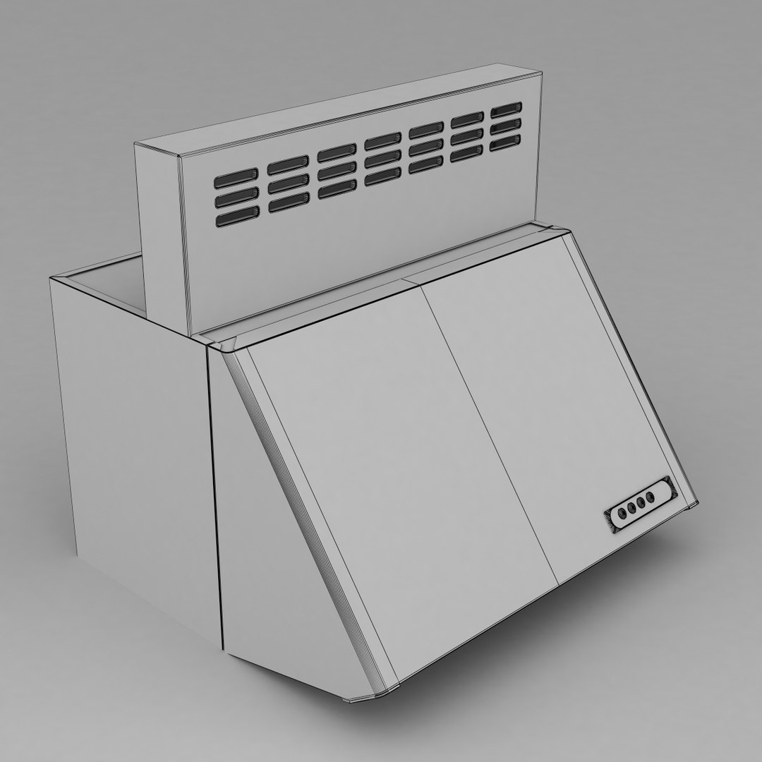 Hood 3d Model