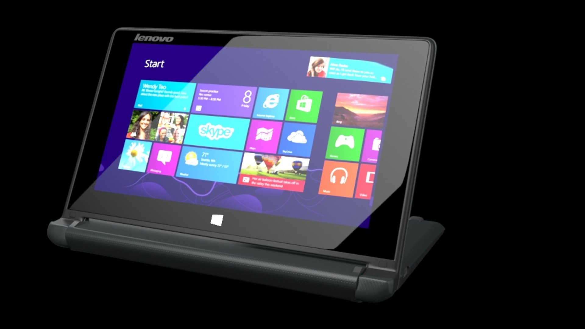 Laptop Lenovo Ideapad Flex10 3d Max