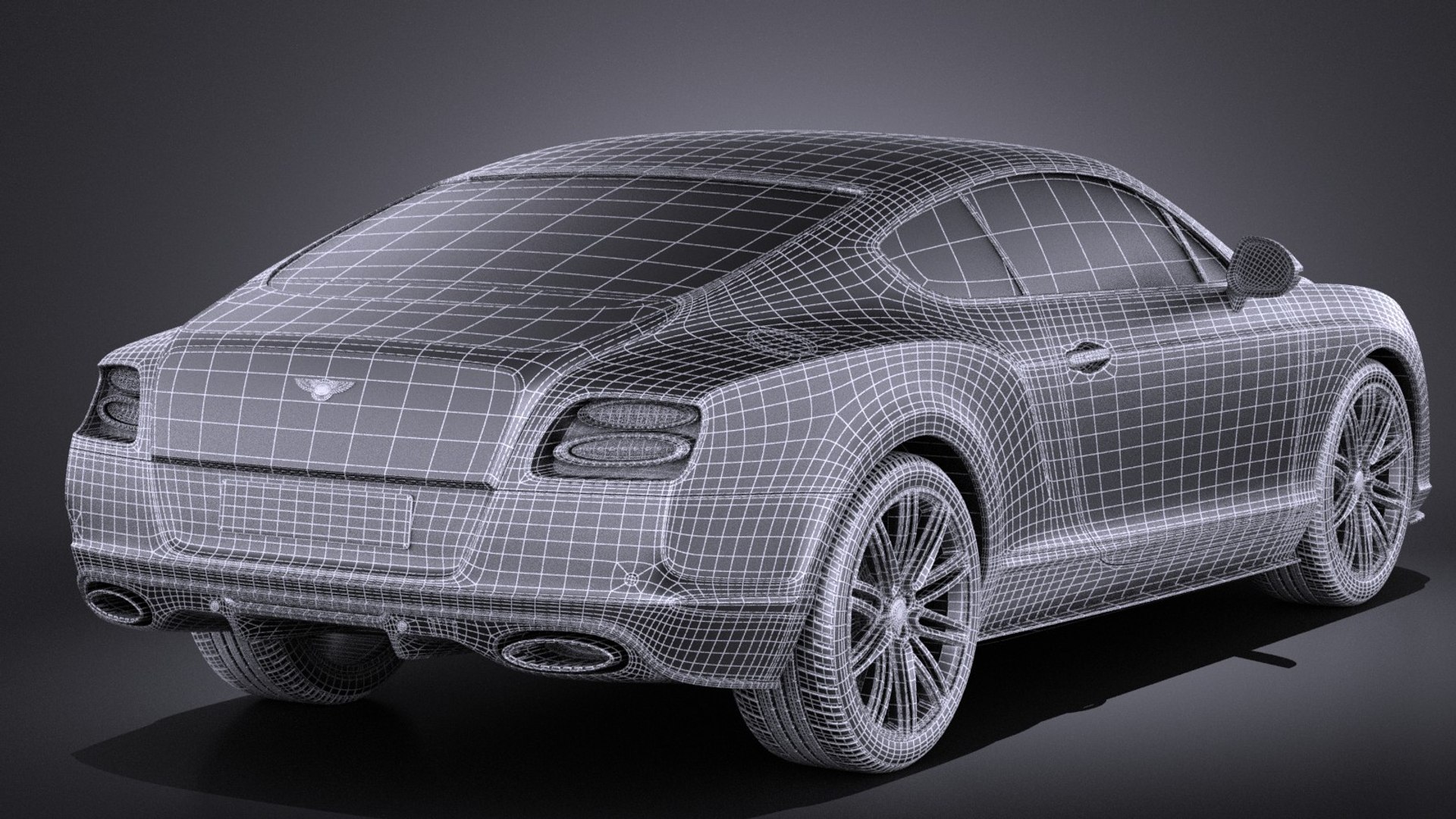 2015 Gt Bentley 3d Model