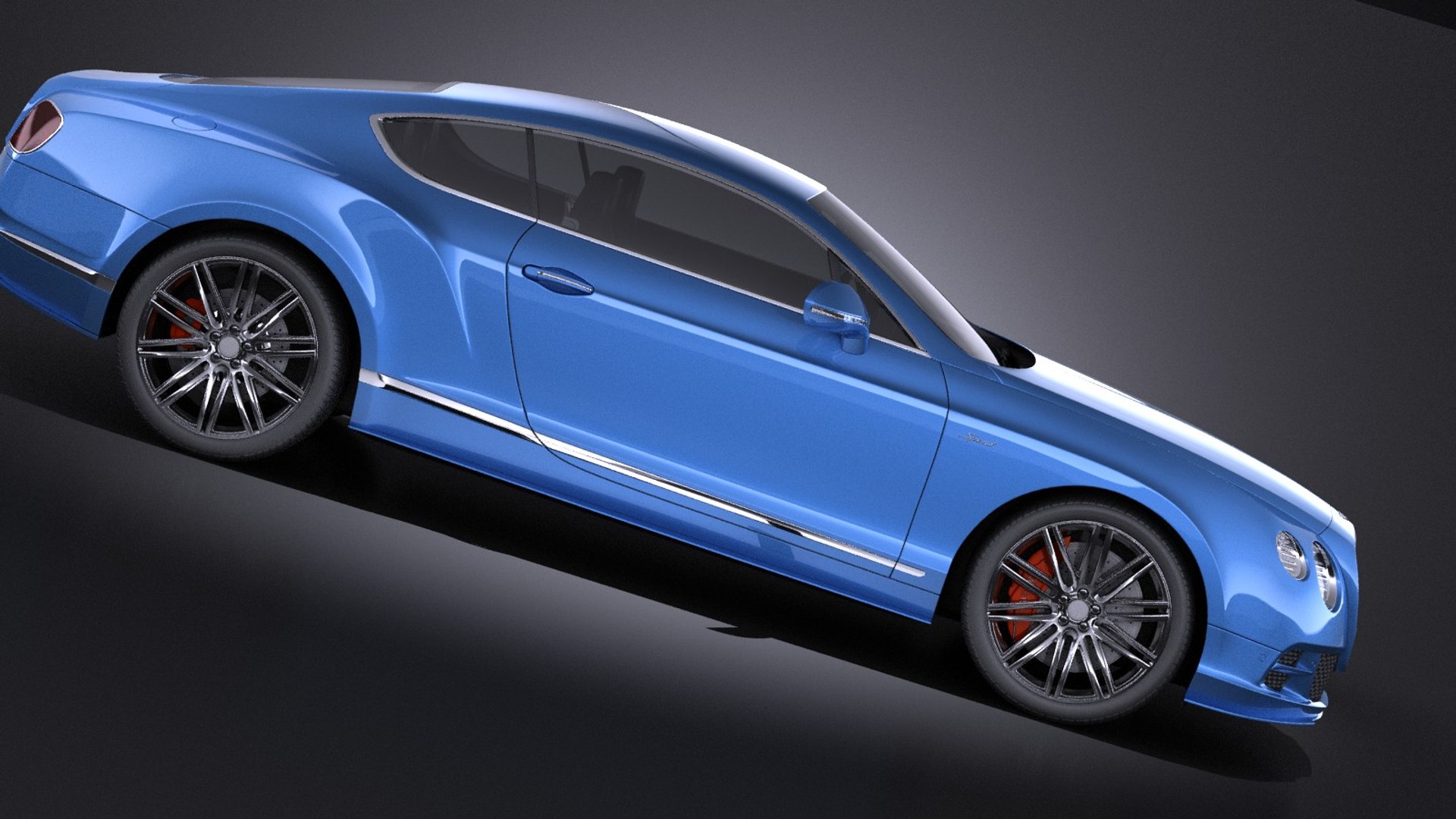 2015 Gt Bentley 3d Model