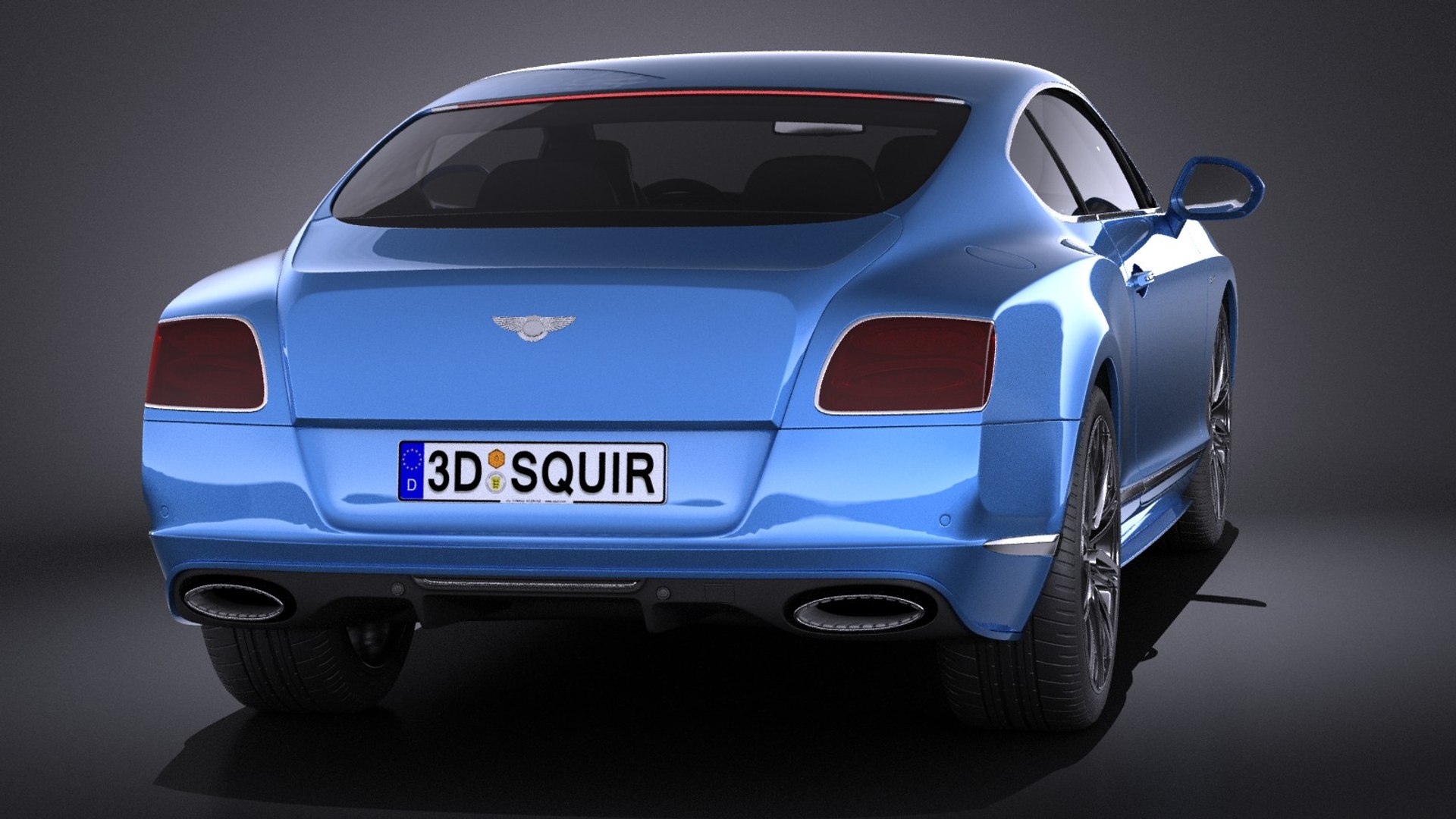 2015 Gt Bentley 3d Model