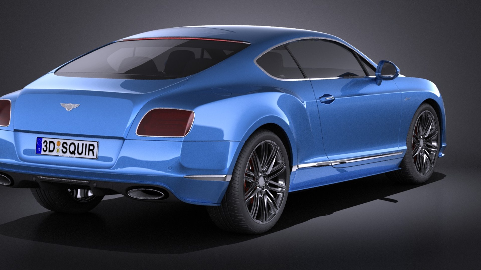 2015 Gt Bentley 3d Model
