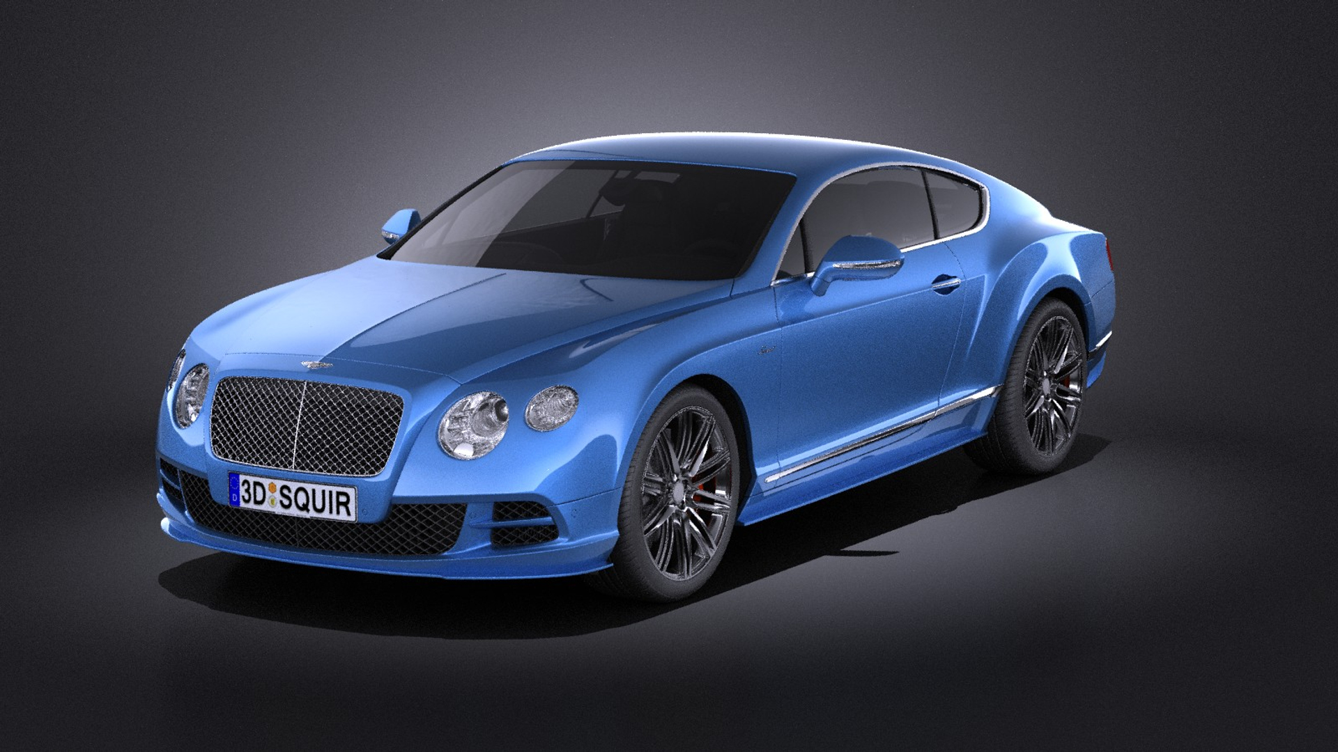 2015 Gt Bentley 3d Model