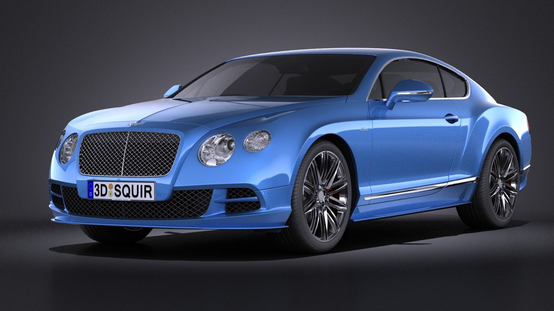 2015 Gt Bentley 3d Model