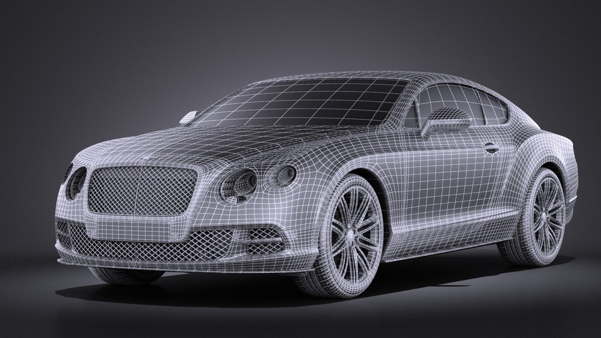 2015 Gt Bentley 3d Model