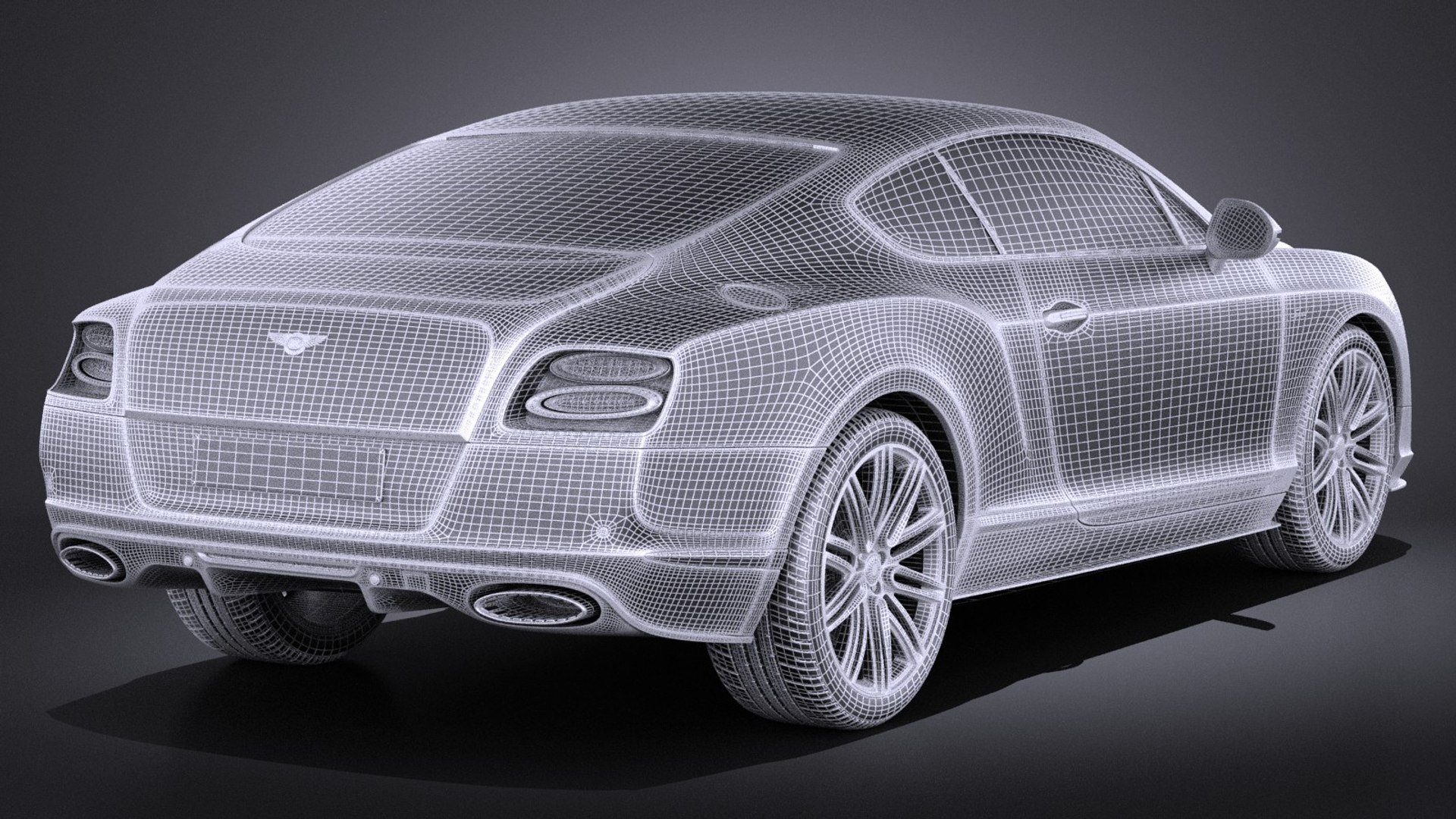 2015 Gt Bentley 3d Model