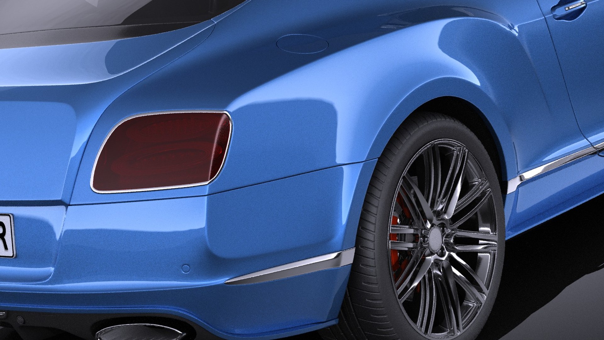 2015 Gt Bentley 3d Model