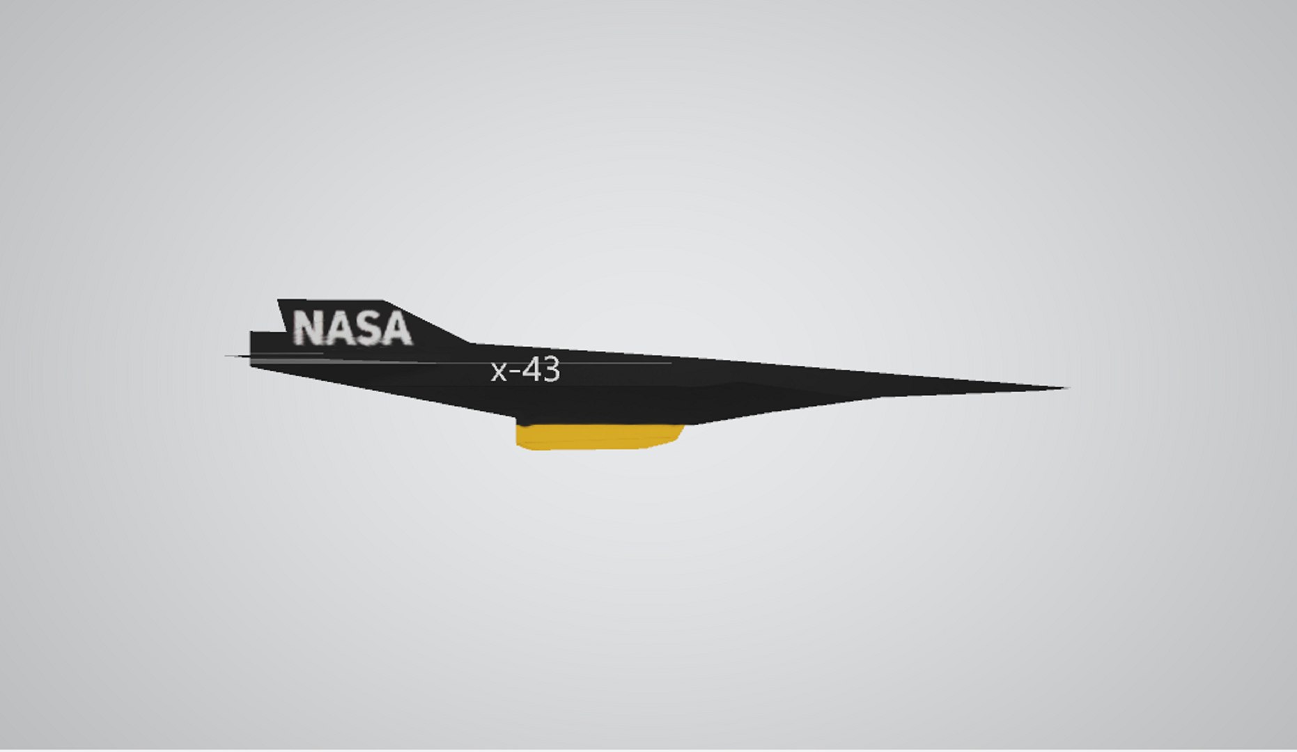NASA X-43 Supersonic 3D - TurboSquid 2109765