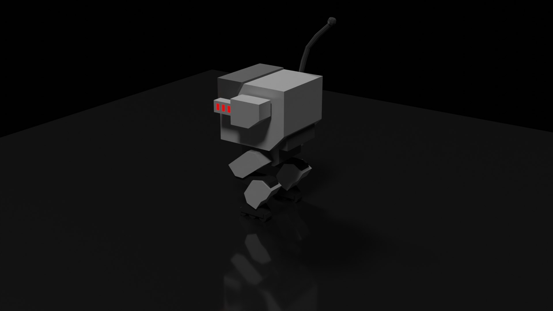 3D Lowpoly Scouting Robot - TurboSquid 1847535