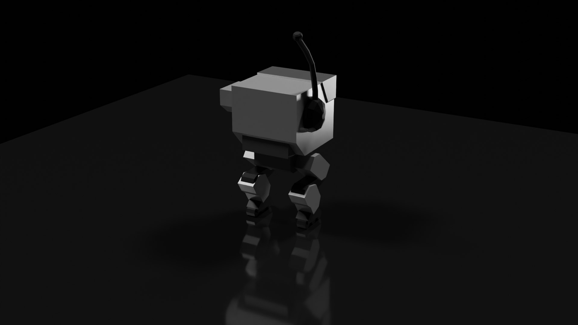 3D Lowpoly Scouting Robot - TurboSquid 1847535