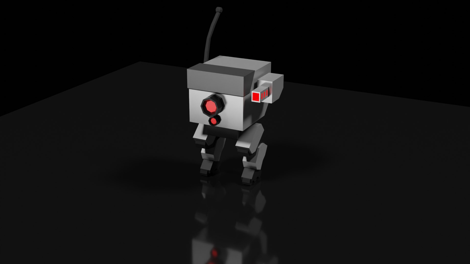 3D Lowpoly Scouting Robot - TurboSquid 1847535