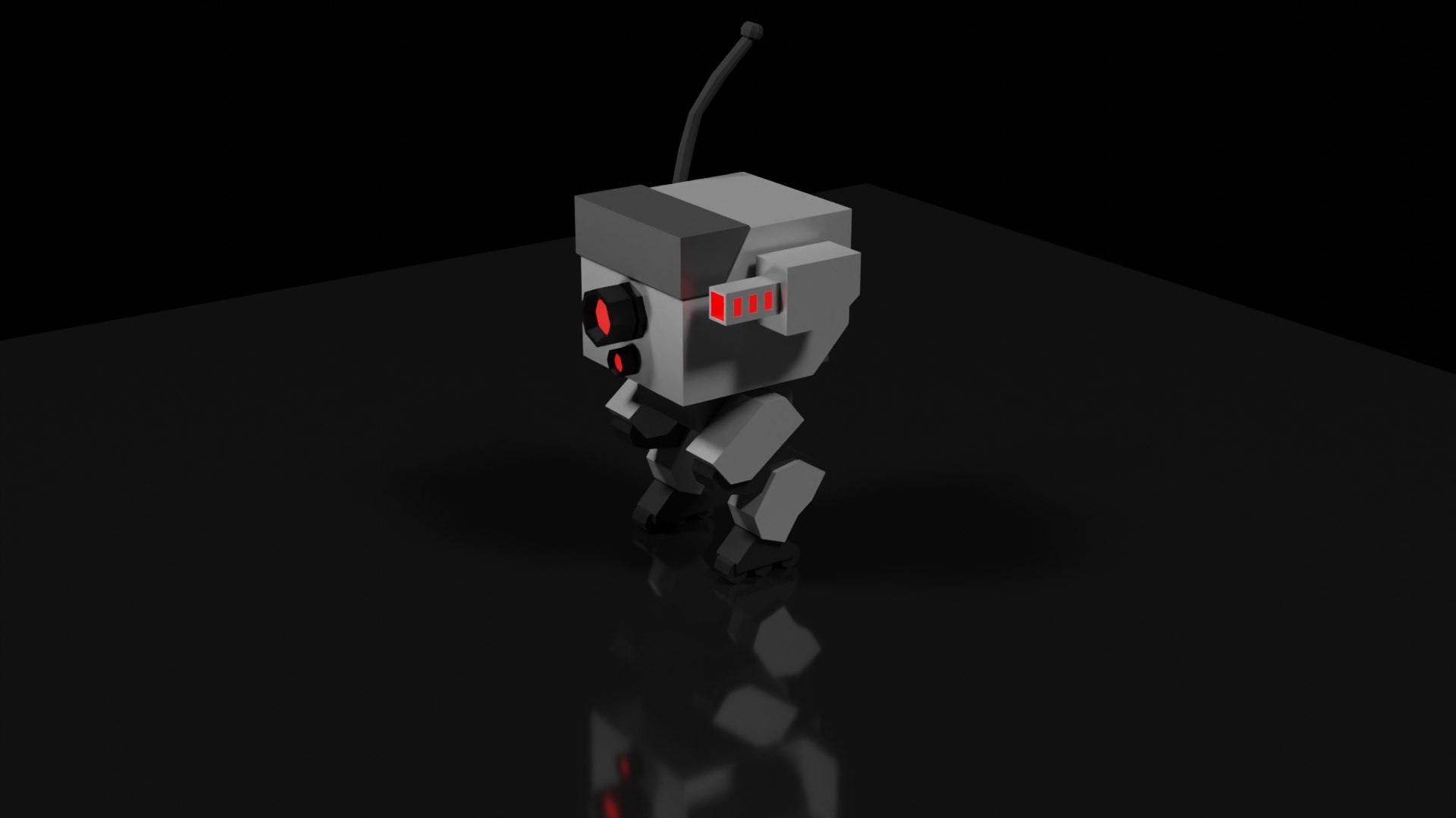 3D Lowpoly Scouting Robot - TurboSquid 1847535