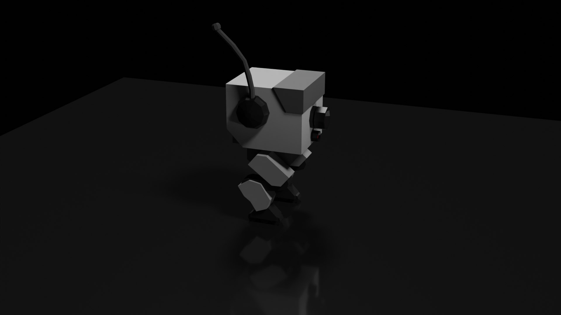 3D Lowpoly Scouting Robot - TurboSquid 1847535