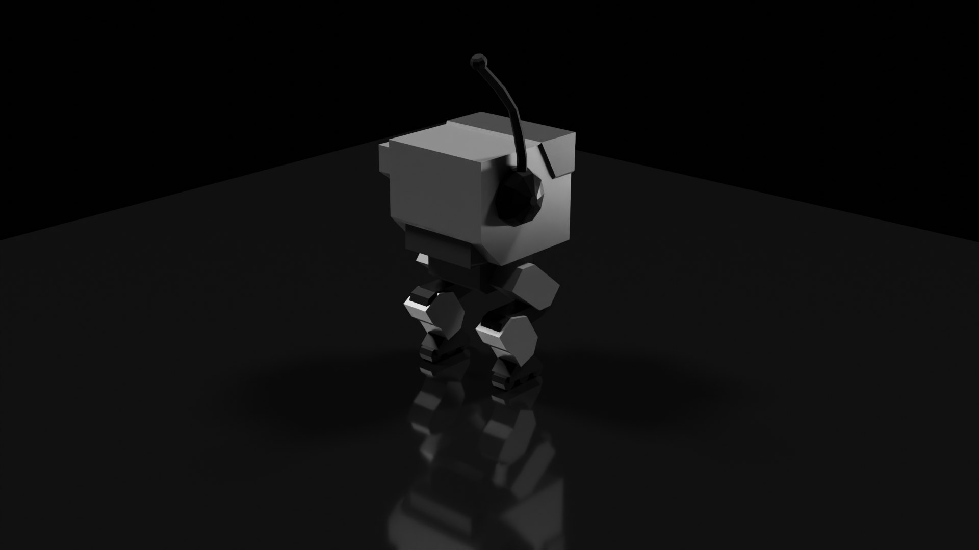 3D Lowpoly Scouting Robot - TurboSquid 1847535