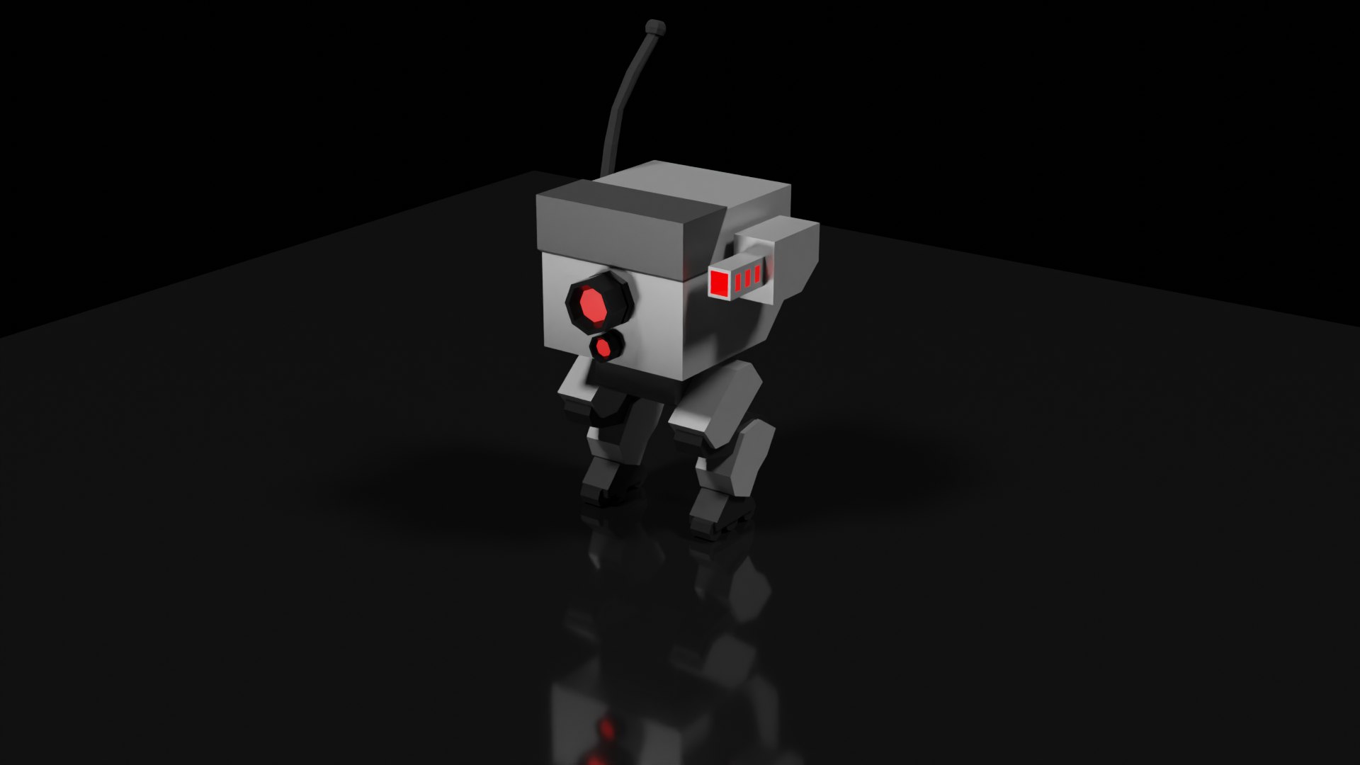 3D Lowpoly Scouting Robot - TurboSquid 1847535