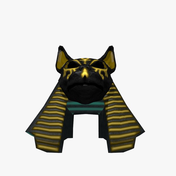 Anubis mask 3D model - TurboSquid 1436898