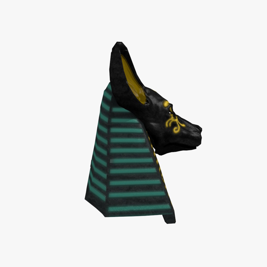 Anubis Mask 3D Model - TurboSquid 1436898