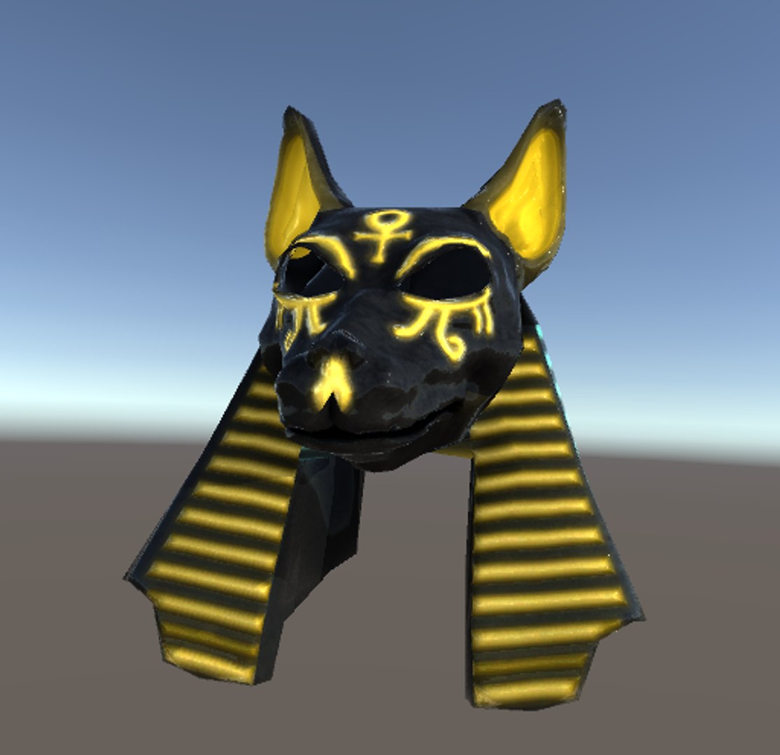 Anubis Mask 3D Model - TurboSquid 1436898